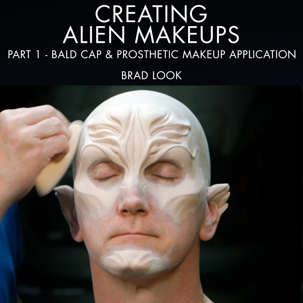 Creating Alien Makeups Part 1: Bald Cap & Prosthetic Makeup Applicatio ...