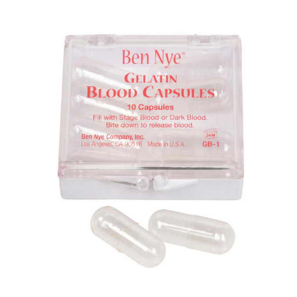 Edible Blood Capsules - Ben Nye - Stage and Screen FX